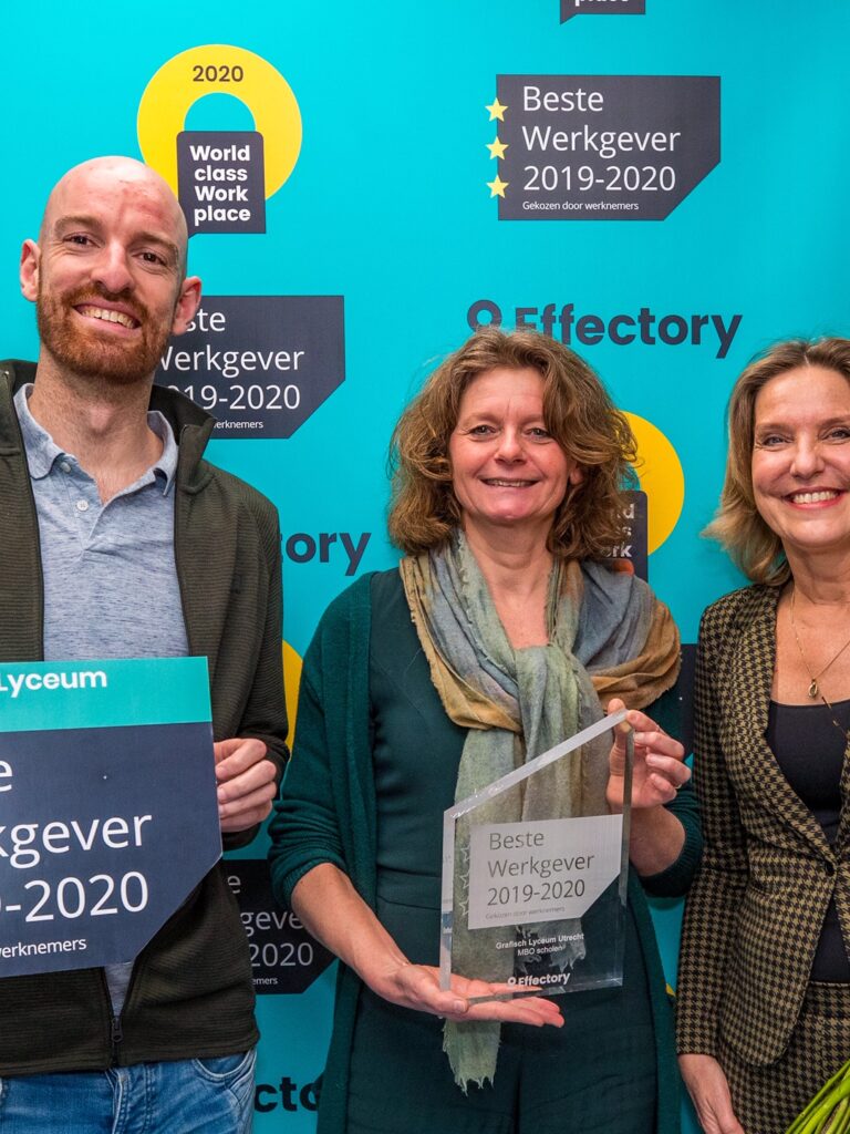GLU beste werkgever 2019-2020 — Grafisch Lyceum Utrecht